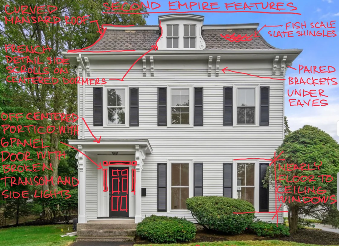 September's Home: Second Empire Architecture, with Italianate Details ...